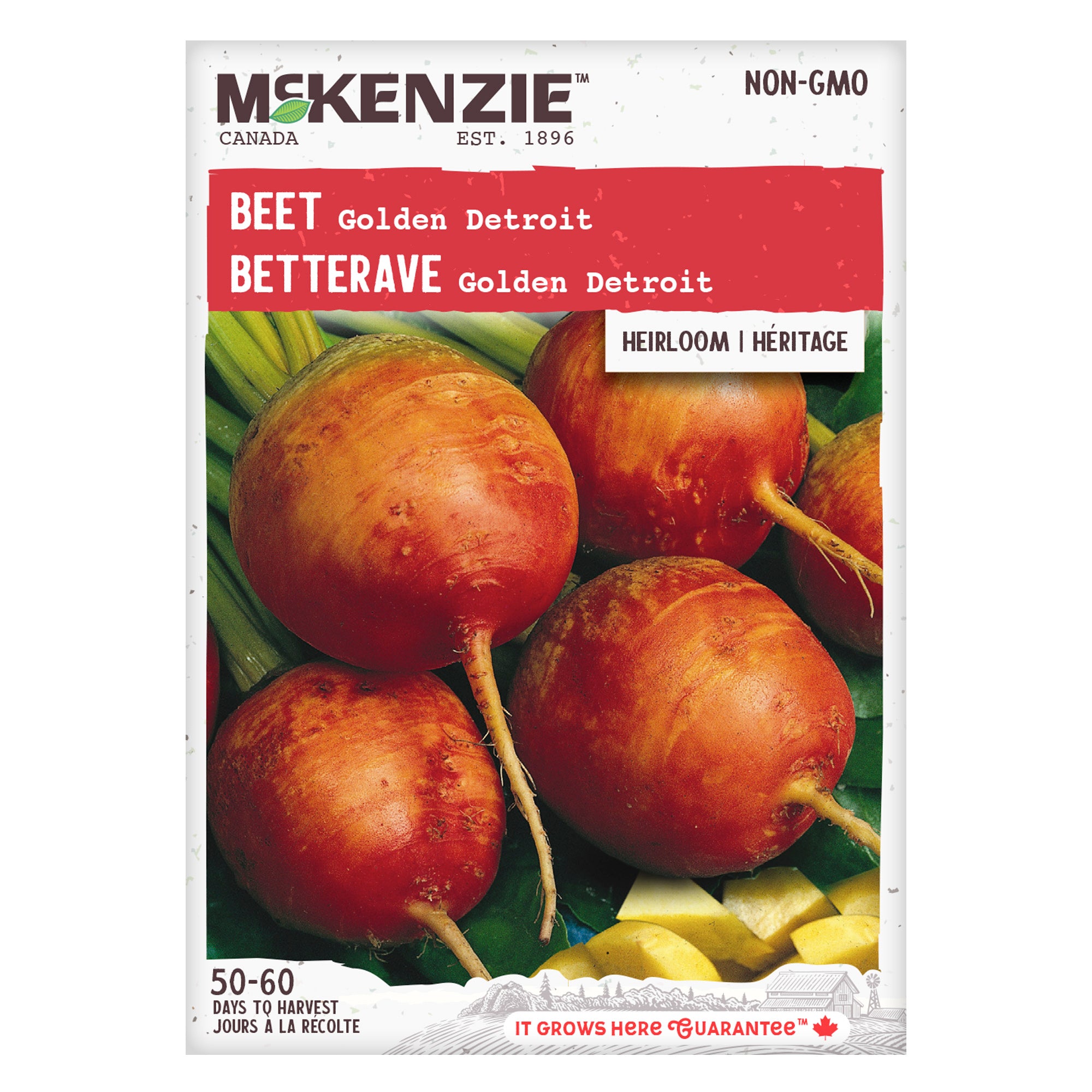 Beet Golden Detroit - McKenzie Seeds – Wildwood Outdoor Living