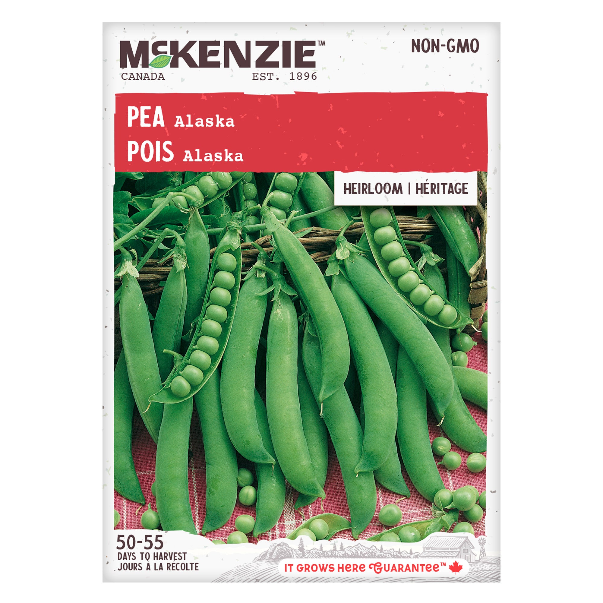 Pea Alaska - McKenzie Seeds – Wildwood Outdoor Living