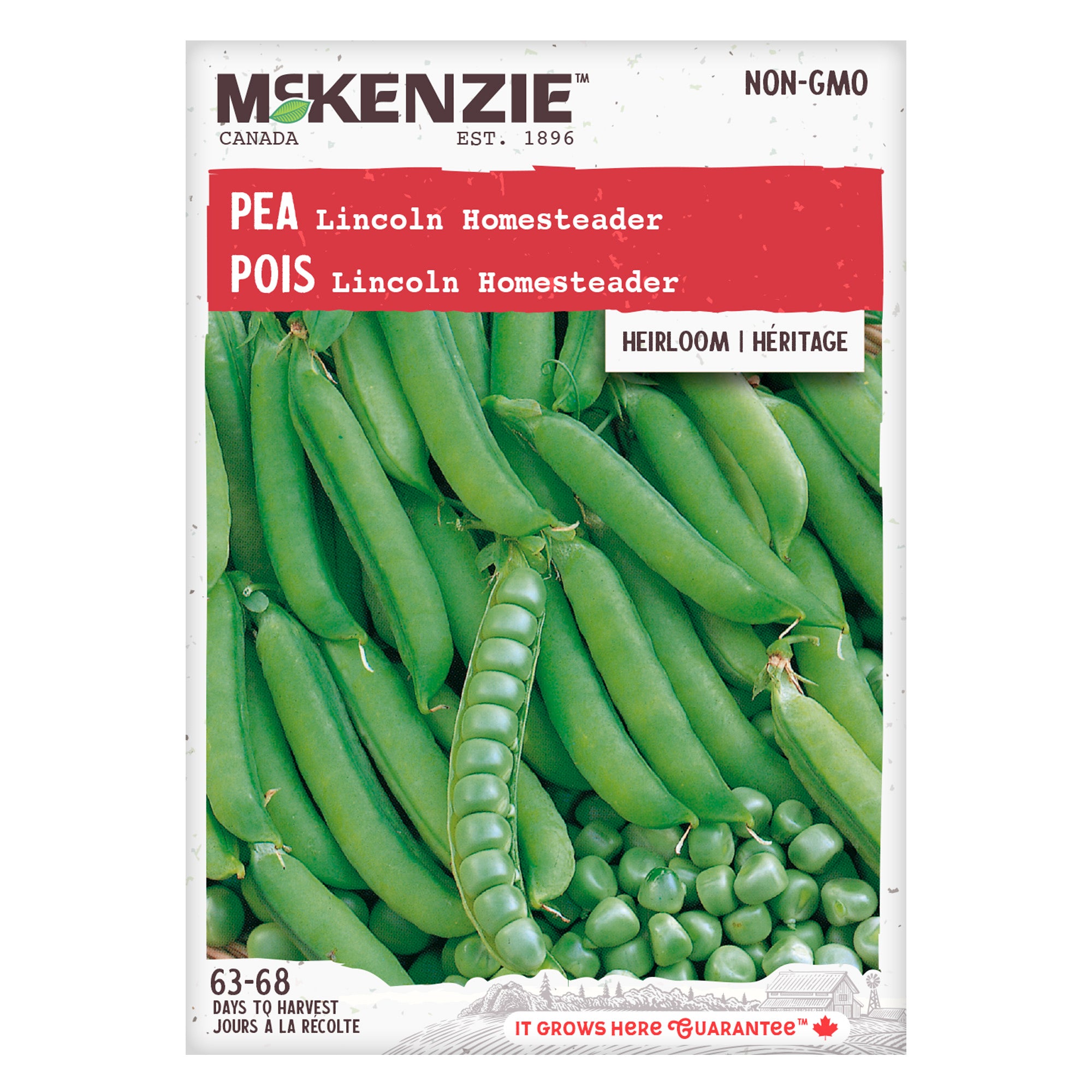Pea Lincoln Homesteader - McKenzie Seeds – Wildwood Outdoor Living