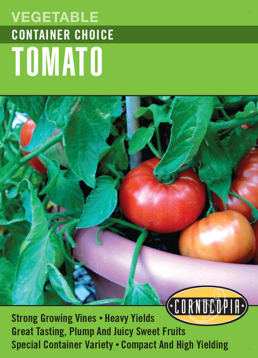 Tomato Container Choice - Cornucopia Seeds – Wildwood Outdoor Living
