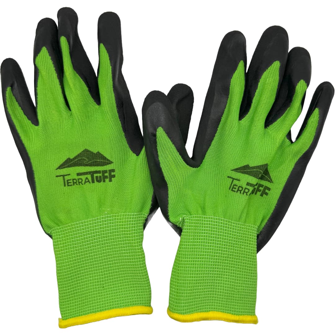 TerraTuff Foam Latex Work Gloves – Wildwood Outdoor Living